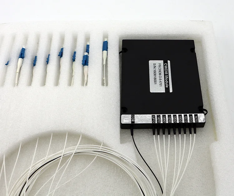 CWDM DWDM Mux Demux Frame Type WDM/CWDM/FWDM with LC Connectors