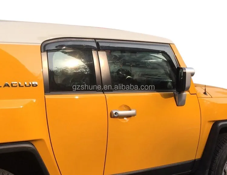 FJ Cruiser Window Visors - High Quality PC Injection Vents