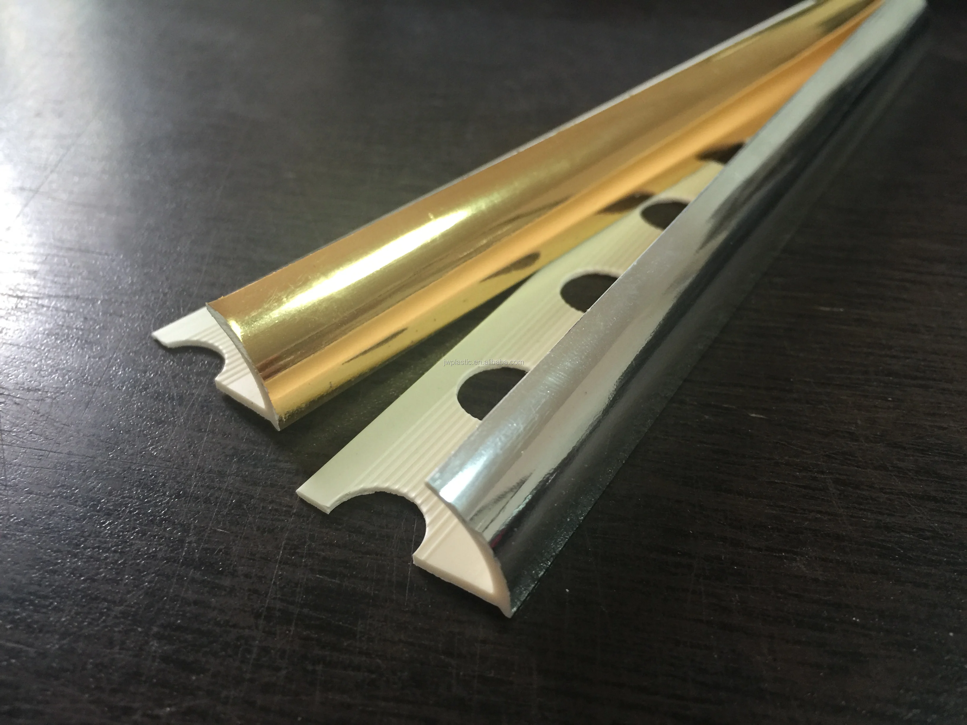 Glossy Plastic Pvc Tile Trim Round Edge Trim - Buy Glossy Tile Trim ...