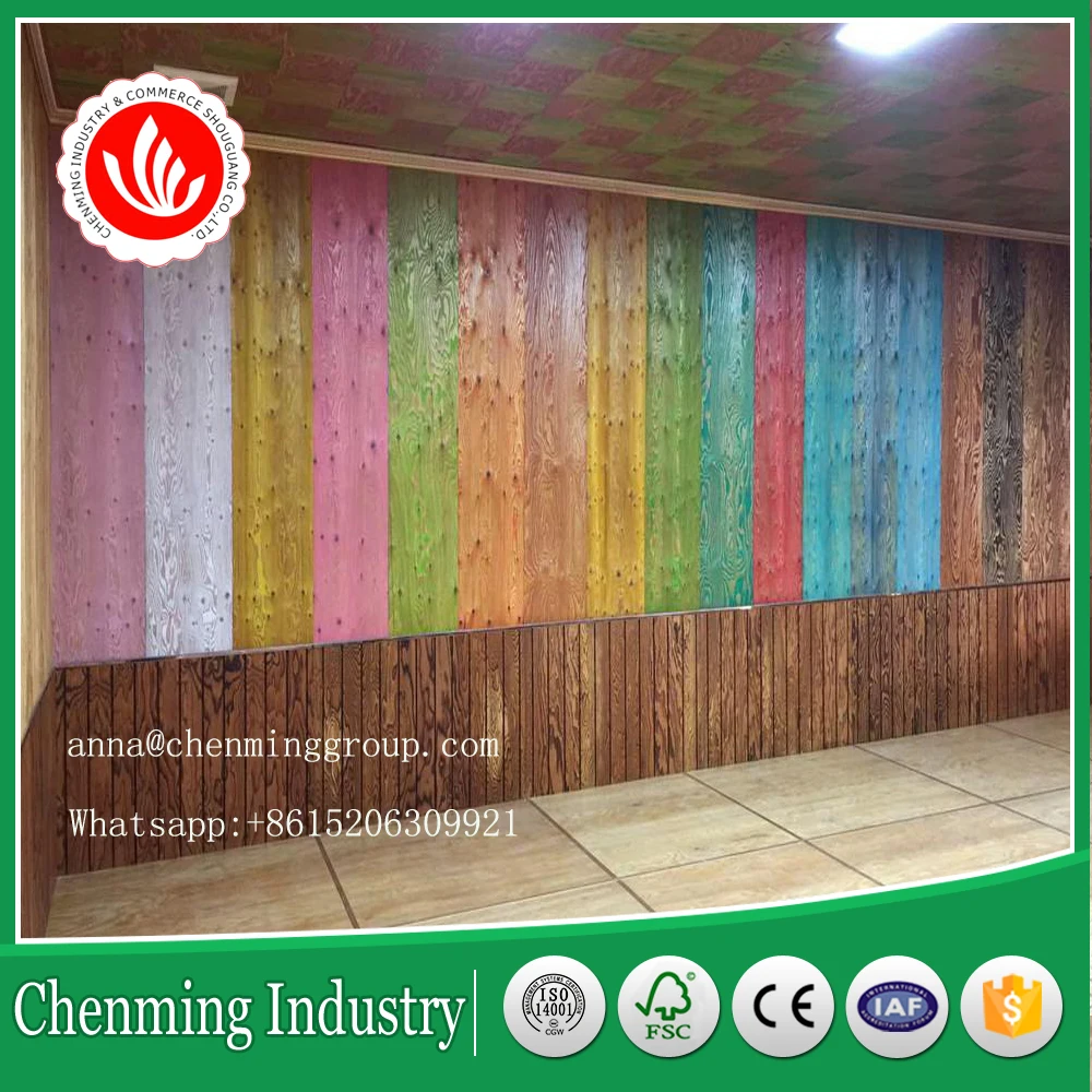 W / U / V Ranurado/madera Contrachapada/mdf Slatwall Con Aluminio Y ...