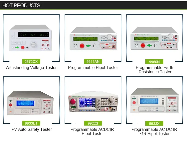 Cs9914bs 5kv Ac 6kv Dc Programmable Hipot Tester Precision High Voltage ...