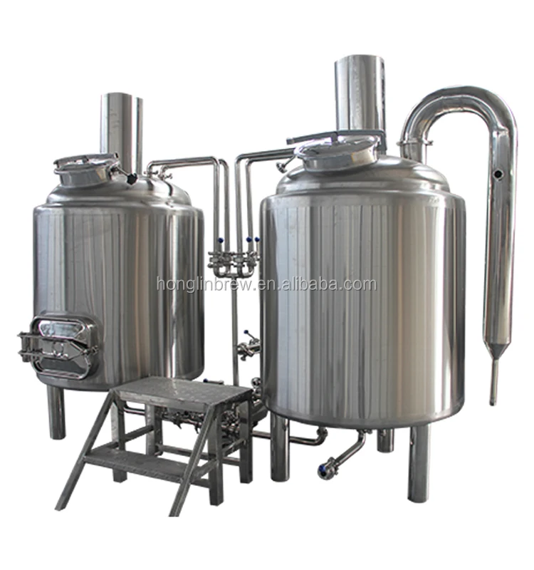 100l 200l Micro Brewery Plant 100 L 200 500 Liter Hotel Beer Brewing ...