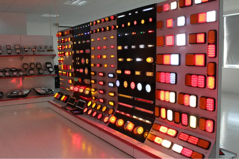 High Beam Led Bus Led Light Led 90mm Headlight For Big Bus 12/24v Led ...