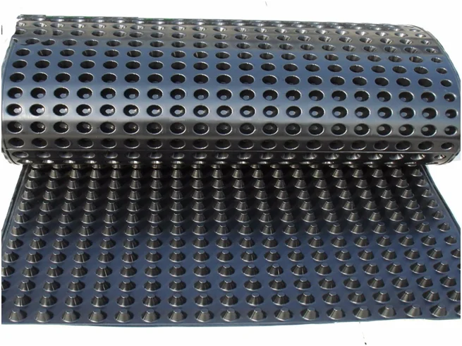 HDPE Plastic Dimpled Drain Board - Eco-Friendly Dimple Drainage Sheet ...