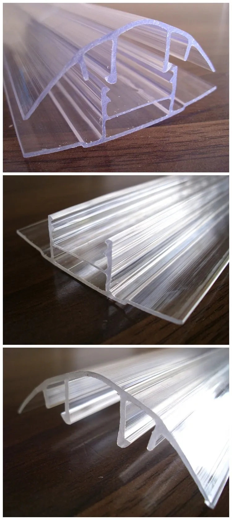 Aluminium H Profile For Polycarbonate Roofing Sheet Polycarbonate Sheet ...