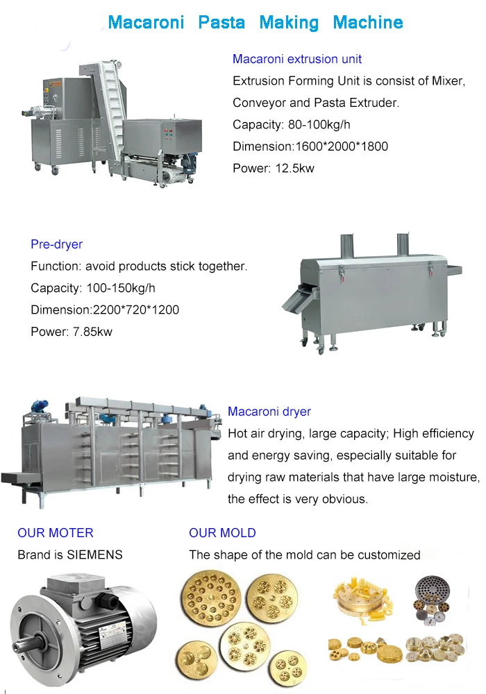 Stainless Steel Industrial Pasta Cutting Machine - Buy Macaroni Pasta ...