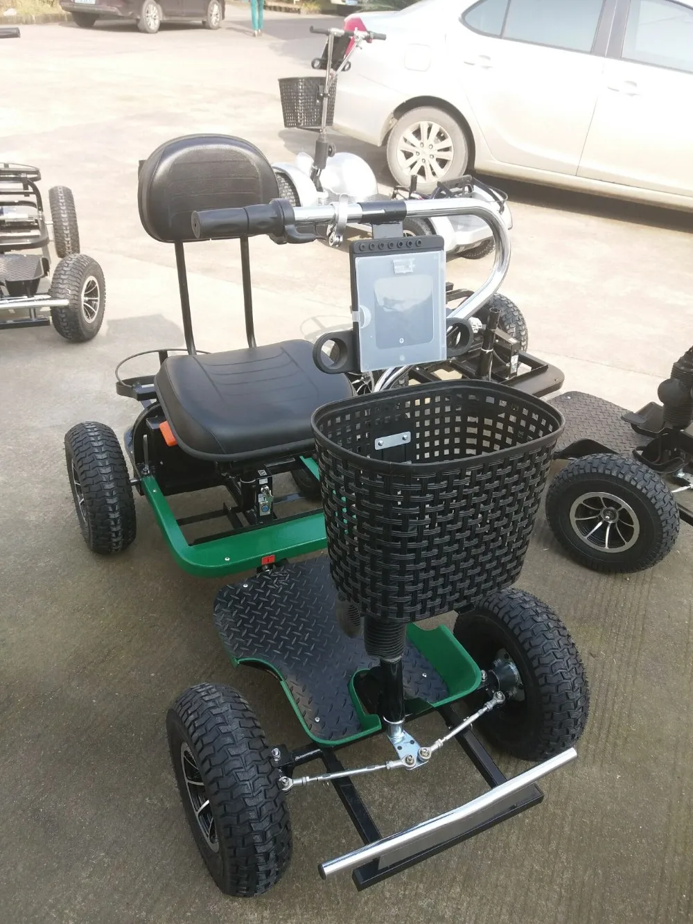 Single Seat Electric Golf Cart - 1 Person Club Car Buggy