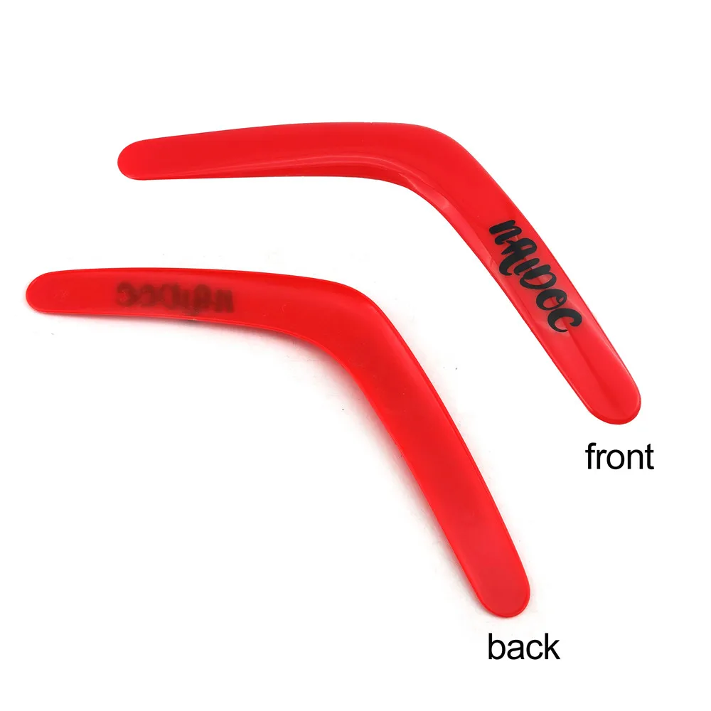 Customized Colorful V Shape Kids Toy Plastic Boomerang - Buy Plastic ...