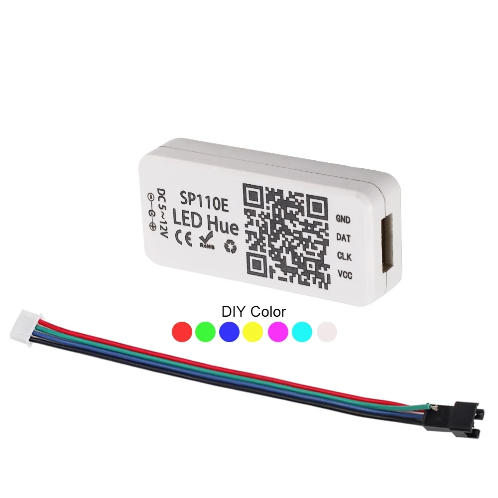 SP110E LED Pixel Controller - Smart, Full Color Lighting