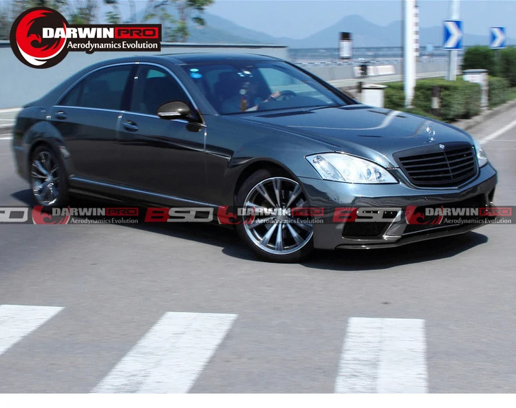Darwinpro S Class W221 Bk Style Fiber Glass Body Kit For Mercedes - Buy ...
