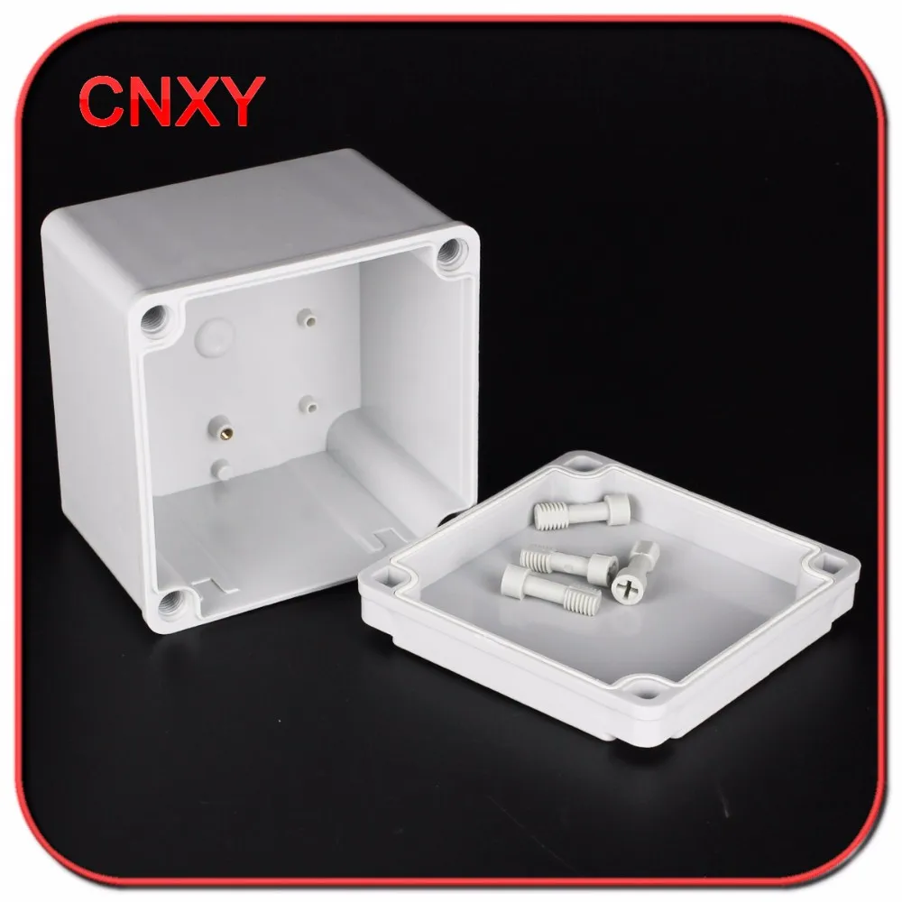 125*125*100mm IP67 ABS PVC plastic box enclosure electronic waterproof ...