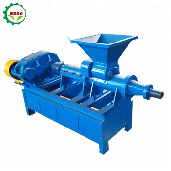 Screw Press Briquette Machine Bamboo Briquette Charcoal Maker - Buy ...