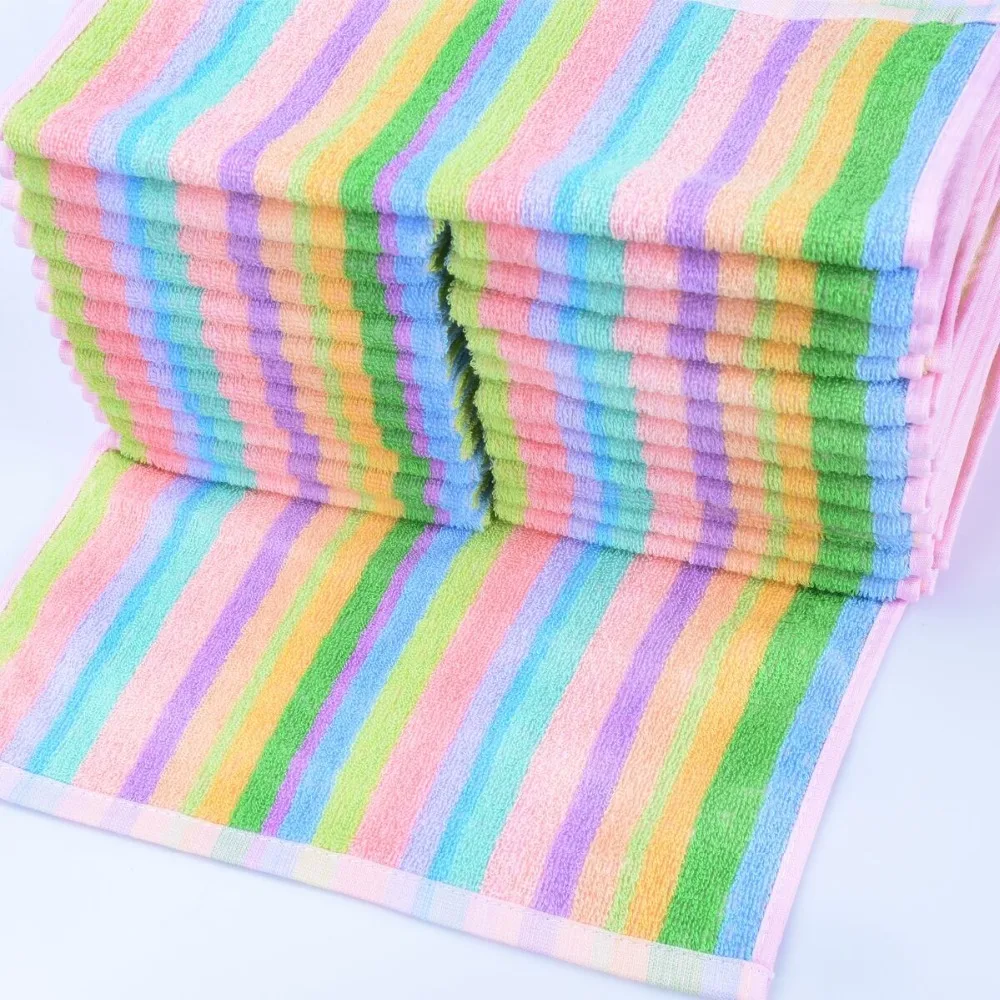 100% Cotton Terry Cloth Plain Dyed Small Hand Towels/face Towels - Buy ...
