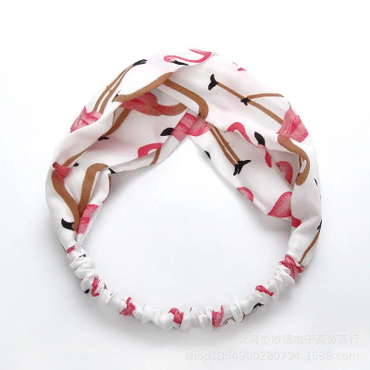 Cross Hair Band With Small Fresh And Simple Elastic Face And Hair ...