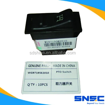Wg9719582010 Pto Switch,Sinotruk,Howo Truck Pto Switch - Buy Rocker ...