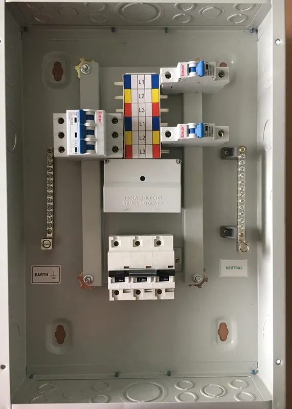 Electrical Panel 60 Branch Bus Bar Mcb Circuit Breaker Pan Assembly ...