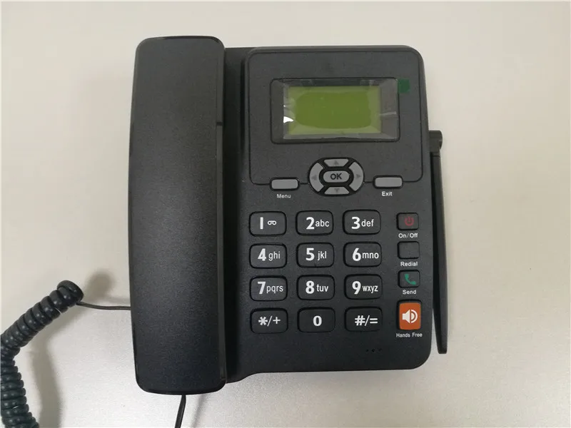 Home Phone Quad Band Table Sim Card Gsm Fixed Wireless Telephone - Buy ...