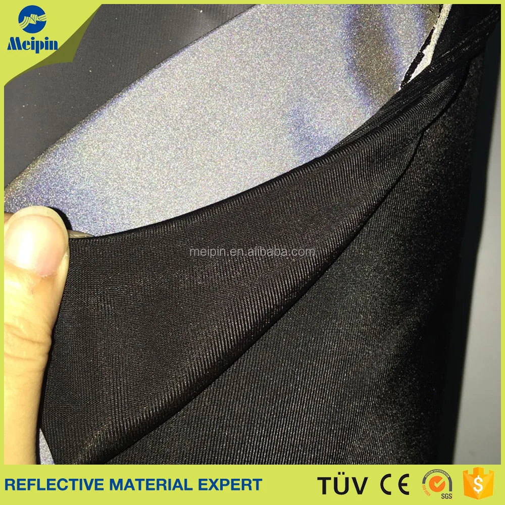 Black Stretchable Reflective Fabric - Buy Black Stretchable Reflective ...