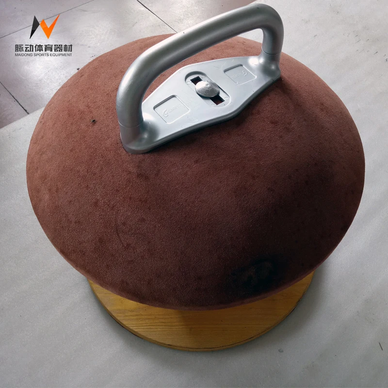 Leather Mushroom And Handle Pommel Horse Gymnastics Trainer Equipment ...