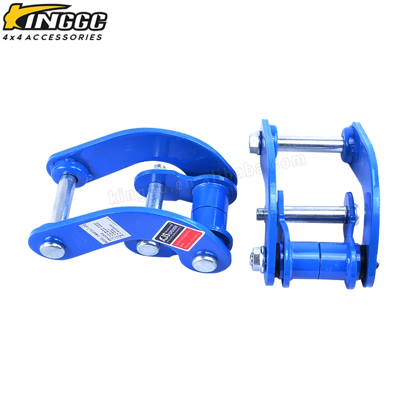 Rear Leaf Spring Suspension - 2 Inch Double Shackles Lift Kit for Dmax ...