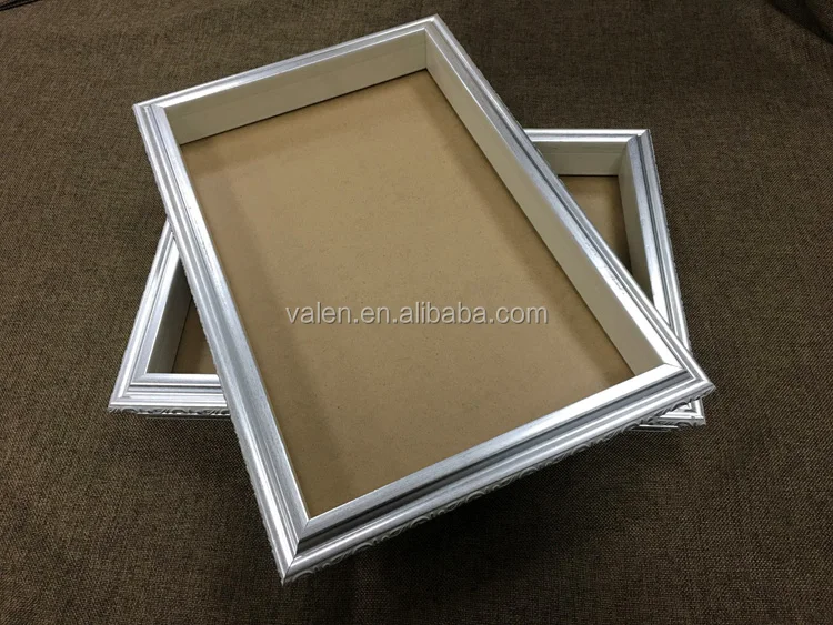 New Design Custom Size Modern Silver 3D Shadow Box Picture Frames ...