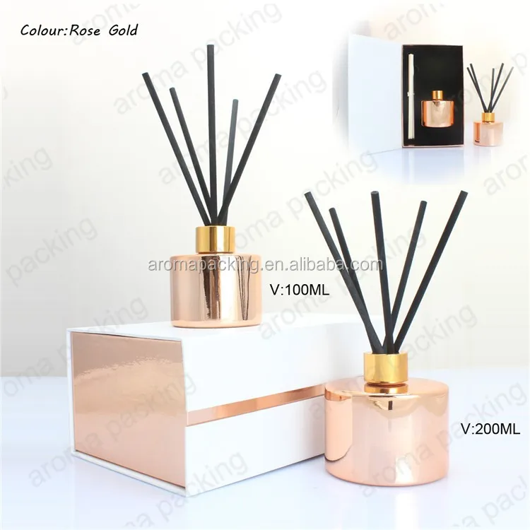 Customized 100ml 200ml Fragrance Reed Diffuser Perfume Paper Packaging ...