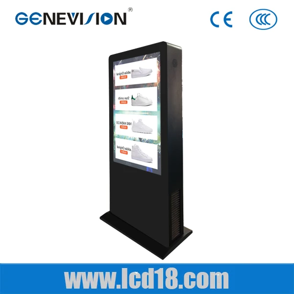 65 Inch Outdoor Display Large Screen Tv Video Lcd Advertising Player ...