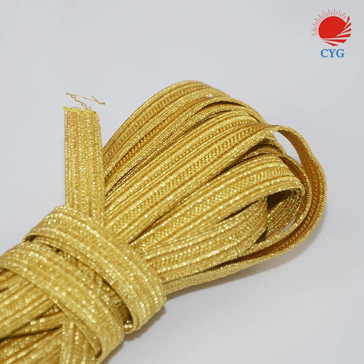 High Quality French Braid Metallic Gold Garment Accessory - Buy French ...