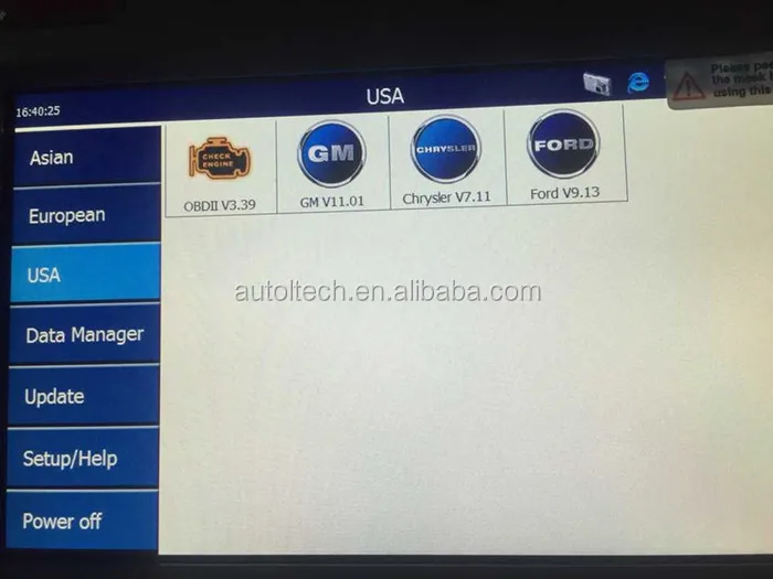 Autel Maxidas DS708 Scanner - Free Updates for Many Cars