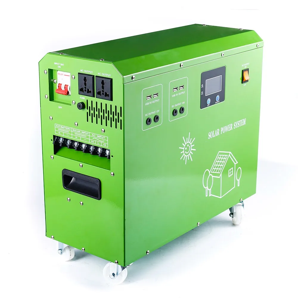 700w Home Portable Solar Generator All In One With Battery Solar ...