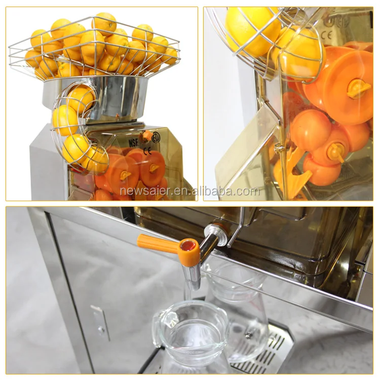 40 Oranges/min Making Machine Automatic Orange Juice 2000a-1 - Buy ...