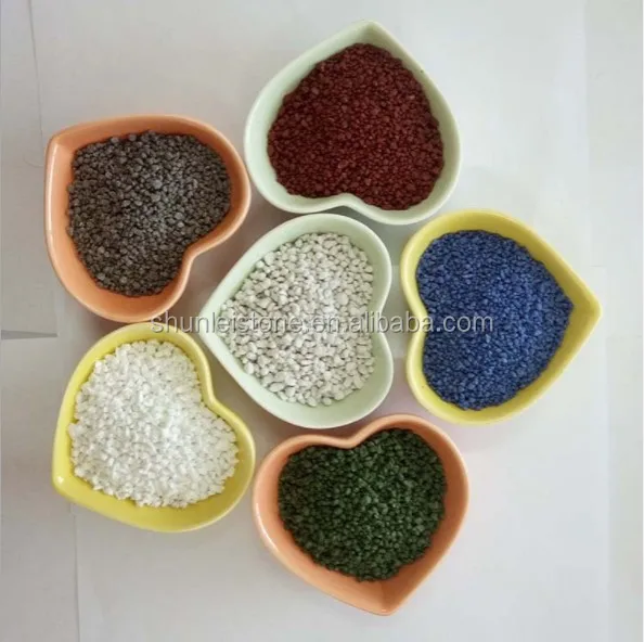 Colorful Ceramic Aggregates For Anti-skid Road - Buy Colored Aggregate ...