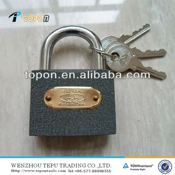 55mm Thick Grey Iron Padlock - Buy Iron Padlock,Grey Iron Padlock,Vane ...