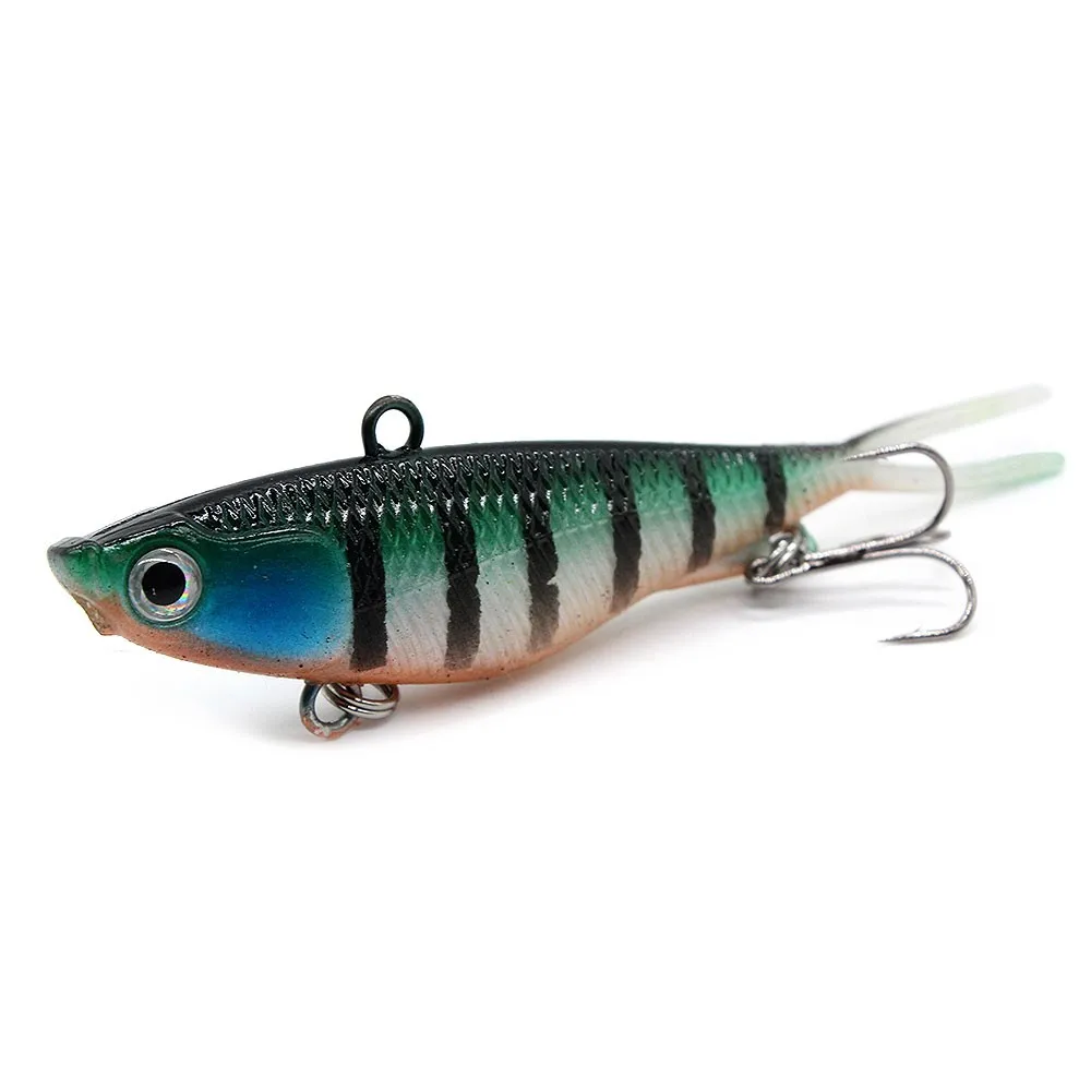 Soft Vibes Lure 95mm 21g - Premium Soft Plastic Fishing Lures for ...