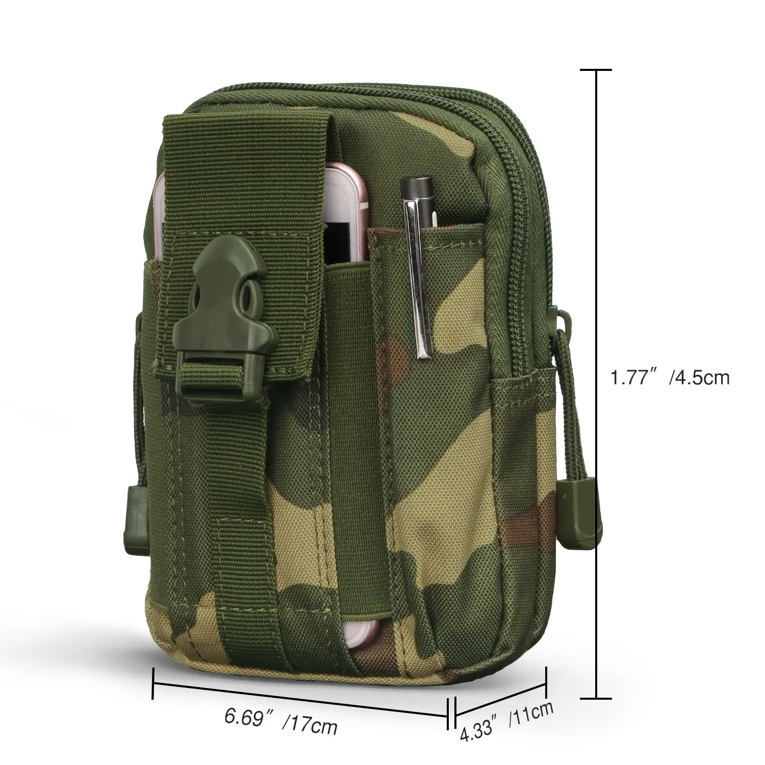 10x8x10 Bag - Compact Outdoor Pouch for Hiking & Travel