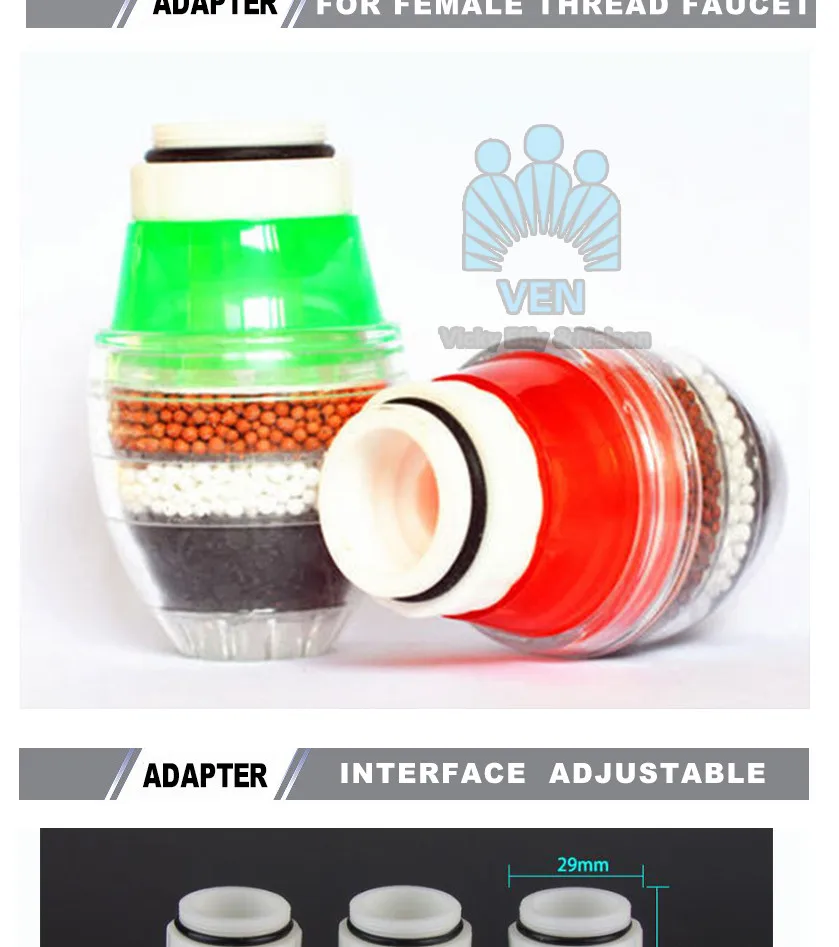 Portable Mini Water Filter,Kitchen Use Tap Water Filter Faucet Water ...