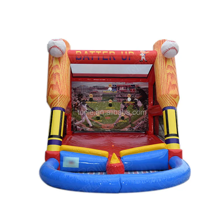 Carnival Inflatable Batter up Teeball Game - Fun & Practice