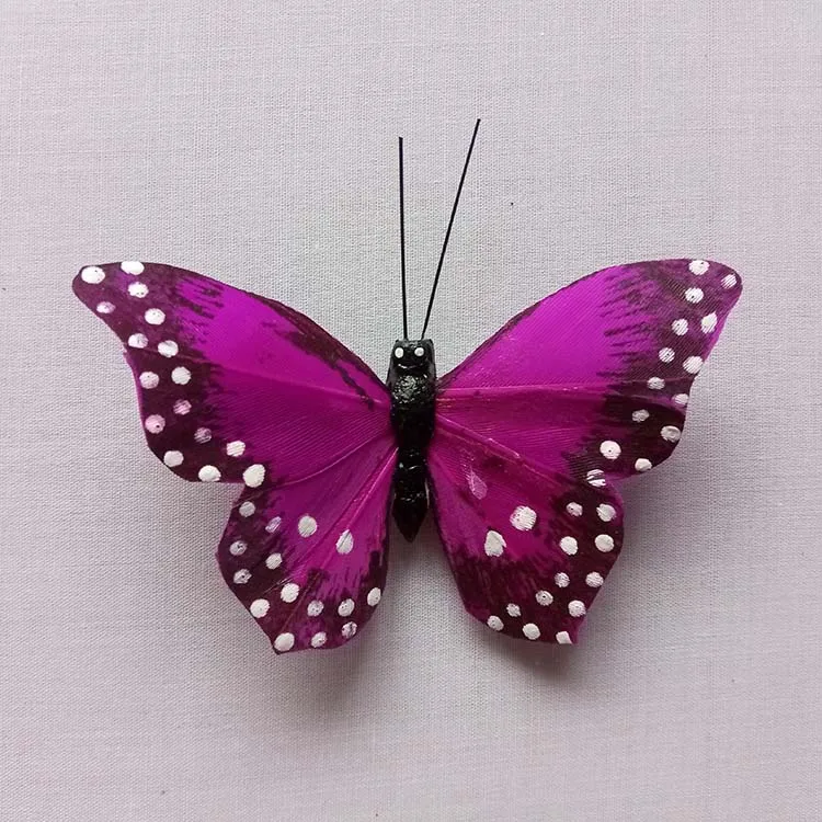 2019 New Arrival - Assorted Colors Realistic Artificial Butterflies
