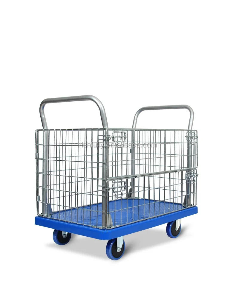 Static Logistics - Heavy Duty Wire Mesh Trolley (300kg)