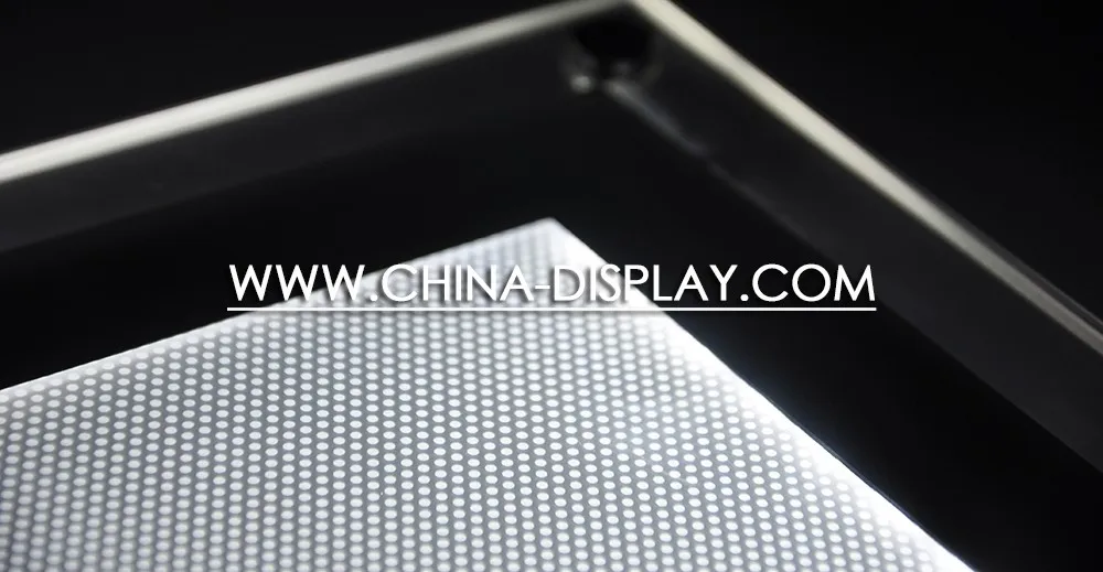 A3 Size Customized Logo LED Display Acrylic Light Panel Back-lit Photo ...