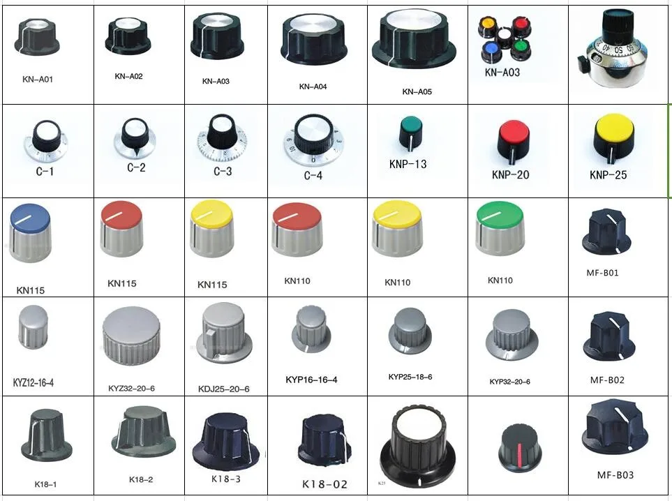 Knob For D Shaft/round Shaft/knurled Shaft 6mm 6.4mm Encoder Knob ...