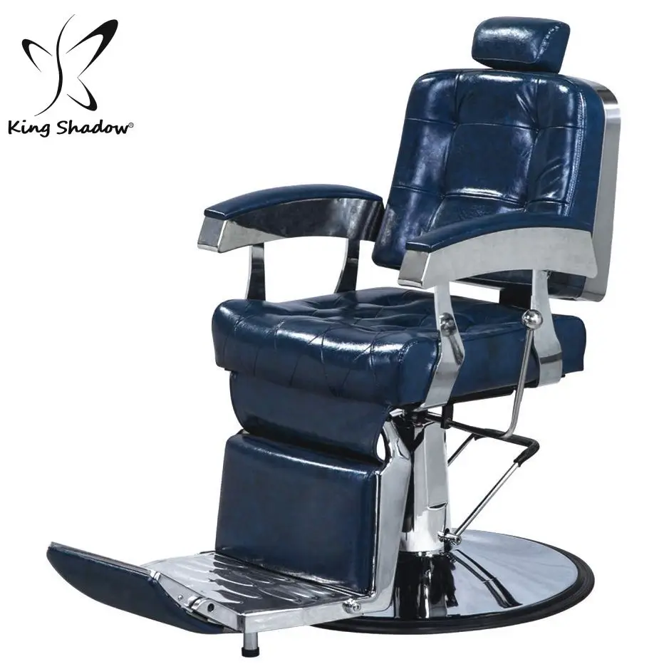 King Shadow Olive Green Barber Chair - Salon Furniture