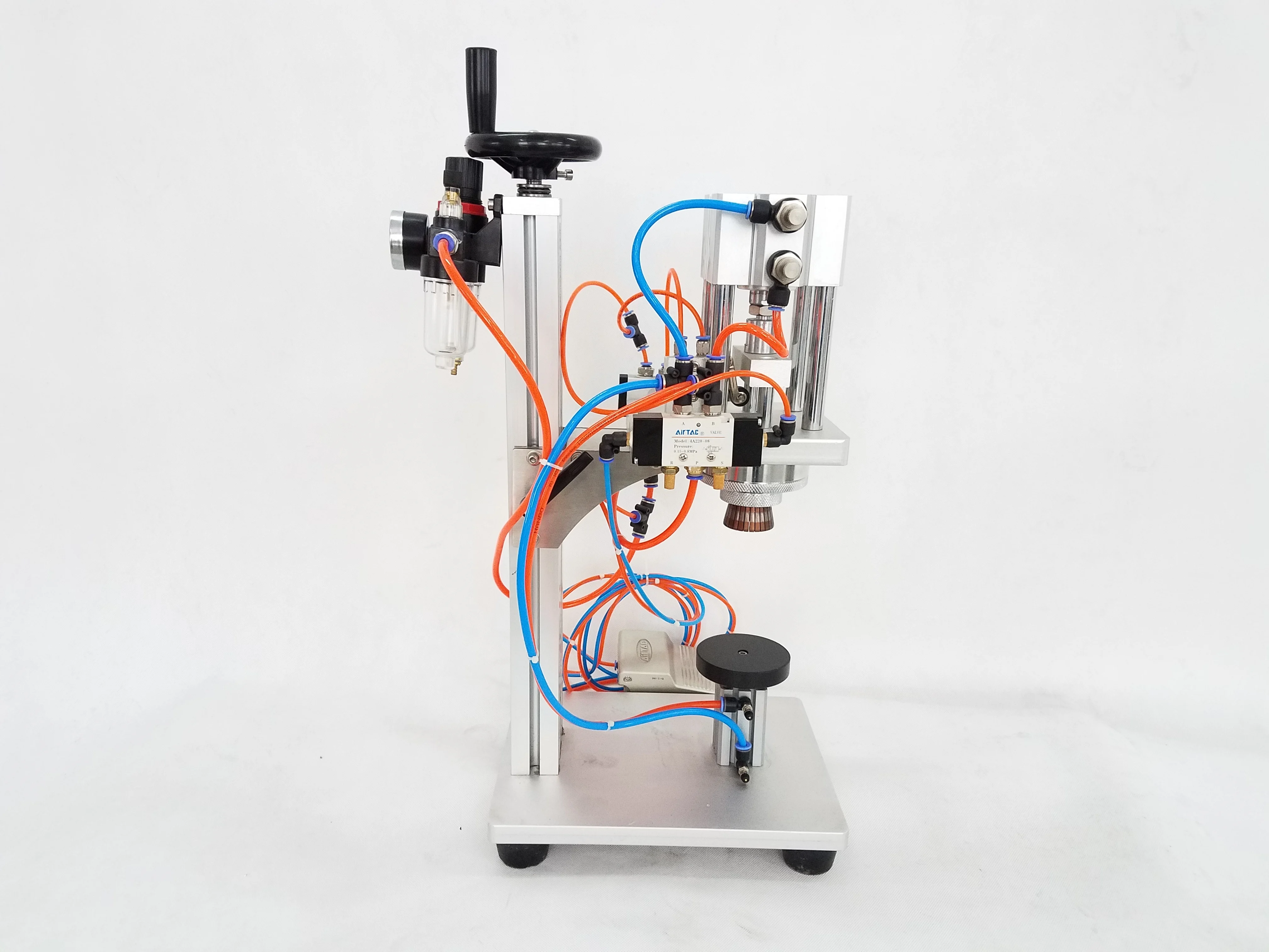 China Manufacturer Pneumatic Perfume Capping Machine Bottle Filling And ...