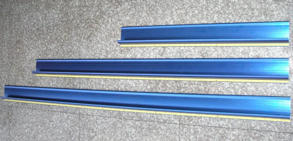 Aluminum Wider Safety Cutting Ruler For Advertising Materials/safety ...