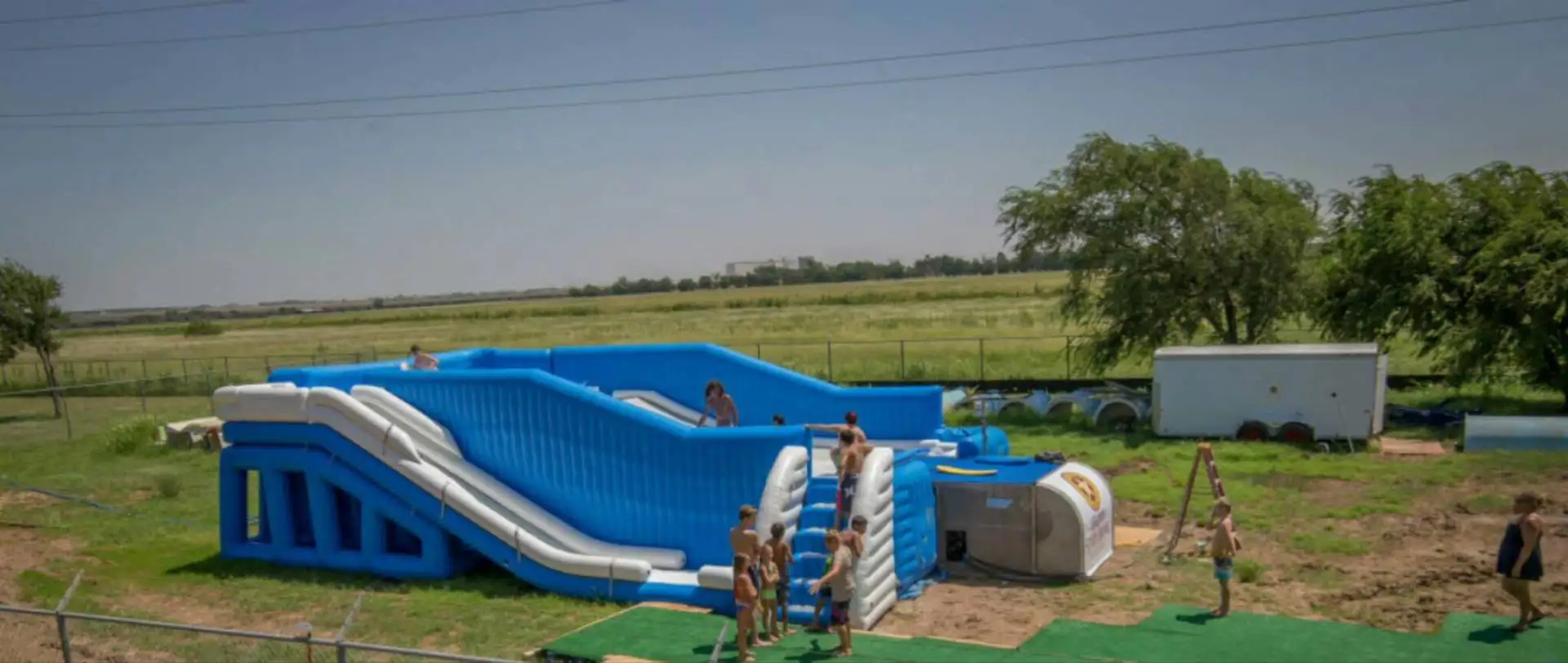 Flowrider Water Slide - Inflatable Surfing Machine for Sale