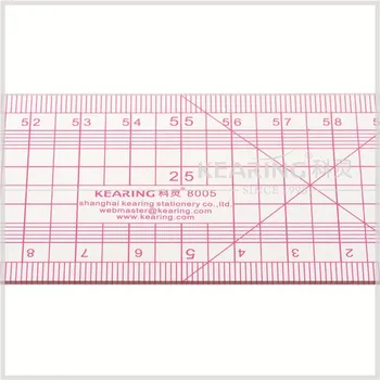 Kearing Flexible Plastic 60cm Pattern Making Ruler With Protractor ...