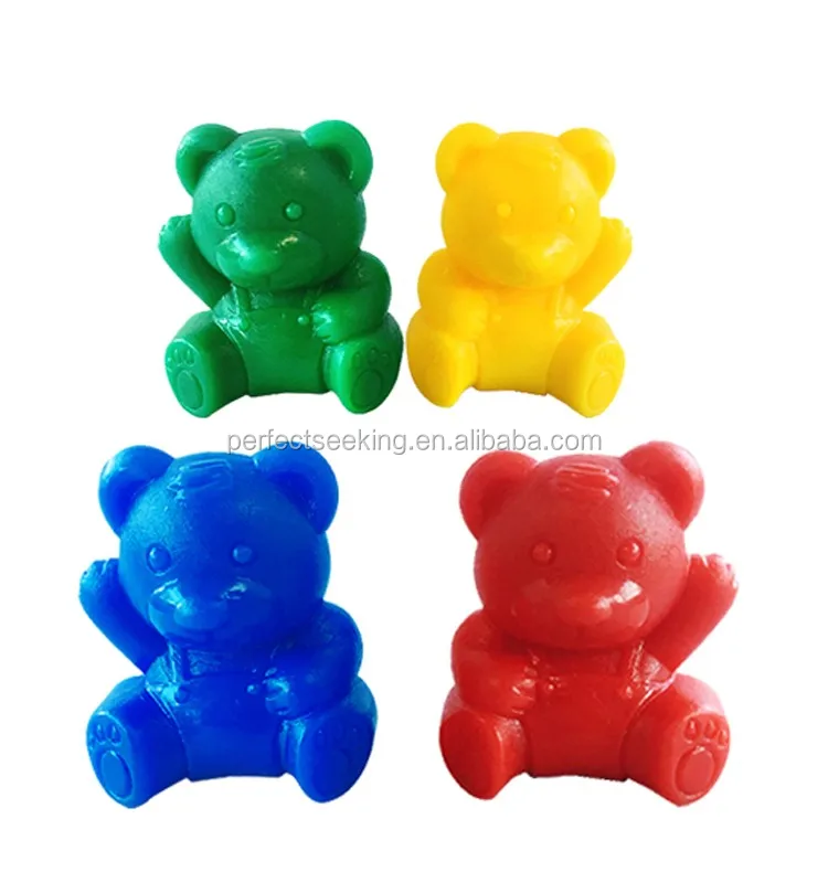 Math Toy Counting And Sorting Bears Plastic Animal Shape Toy Assorted ...