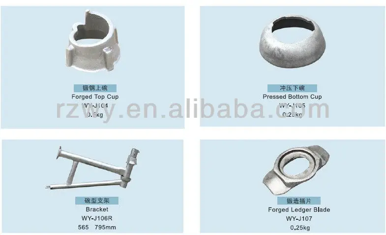 Cuplock Scaffolding Spigot / Pin Connector - Buy Scaffolding Spigot ...