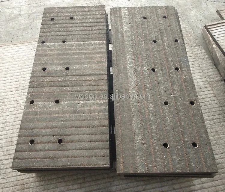 Coal Mining Bulldozer Loader High Hardness Crusher Main Frame Liners ...