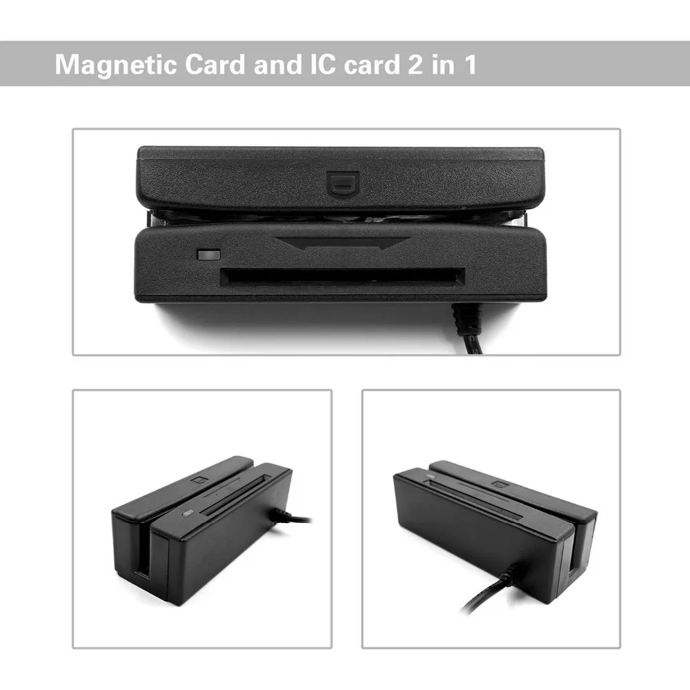 CCS-100MI Smart Card Reader Writer - Magnetic & Chip Card